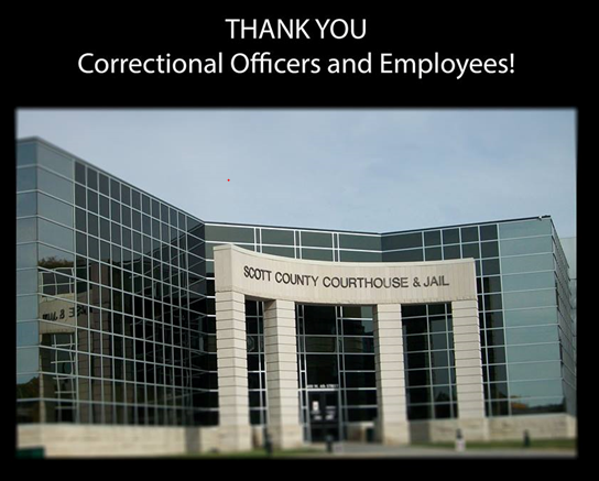 National Correctional Officers Week Scott County Iowa